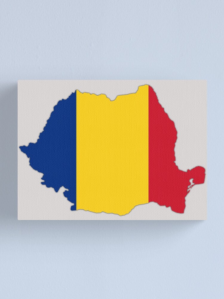 "Romania map with national flag, Romania Flag inside Map of Romania ...