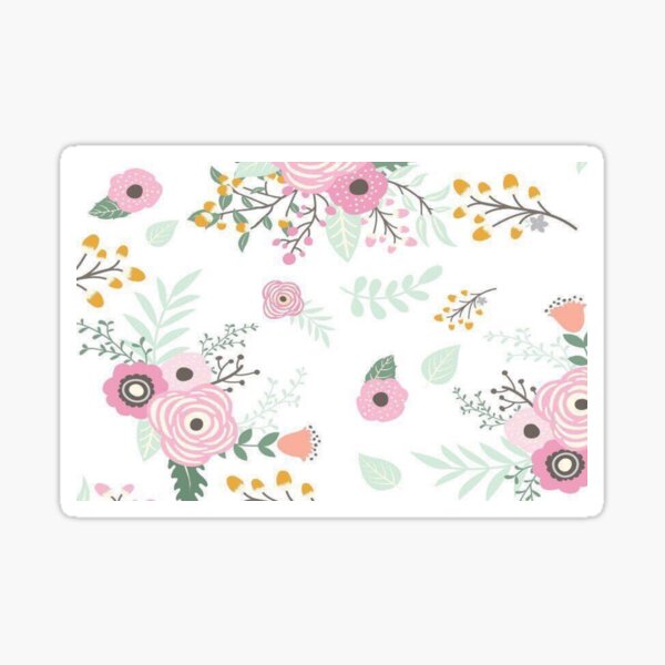 "Flower animated" Sticker by clarizanne | Redbubble