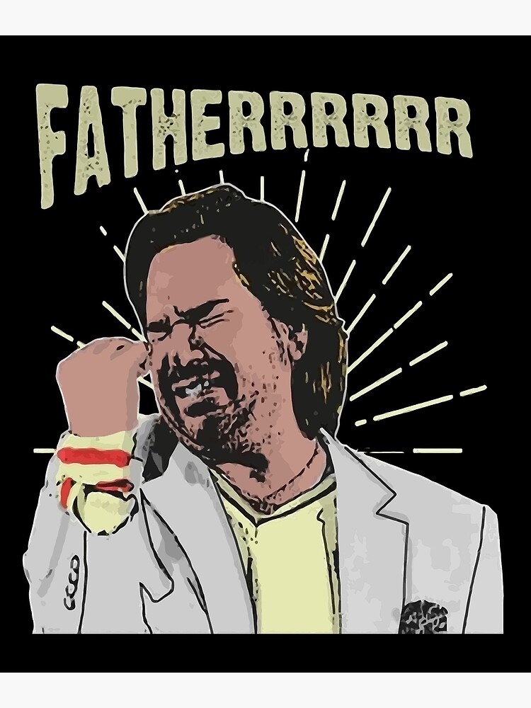 "Douglas Reynholm Father The It Crowd" Poster by CatsTees | Redbubble