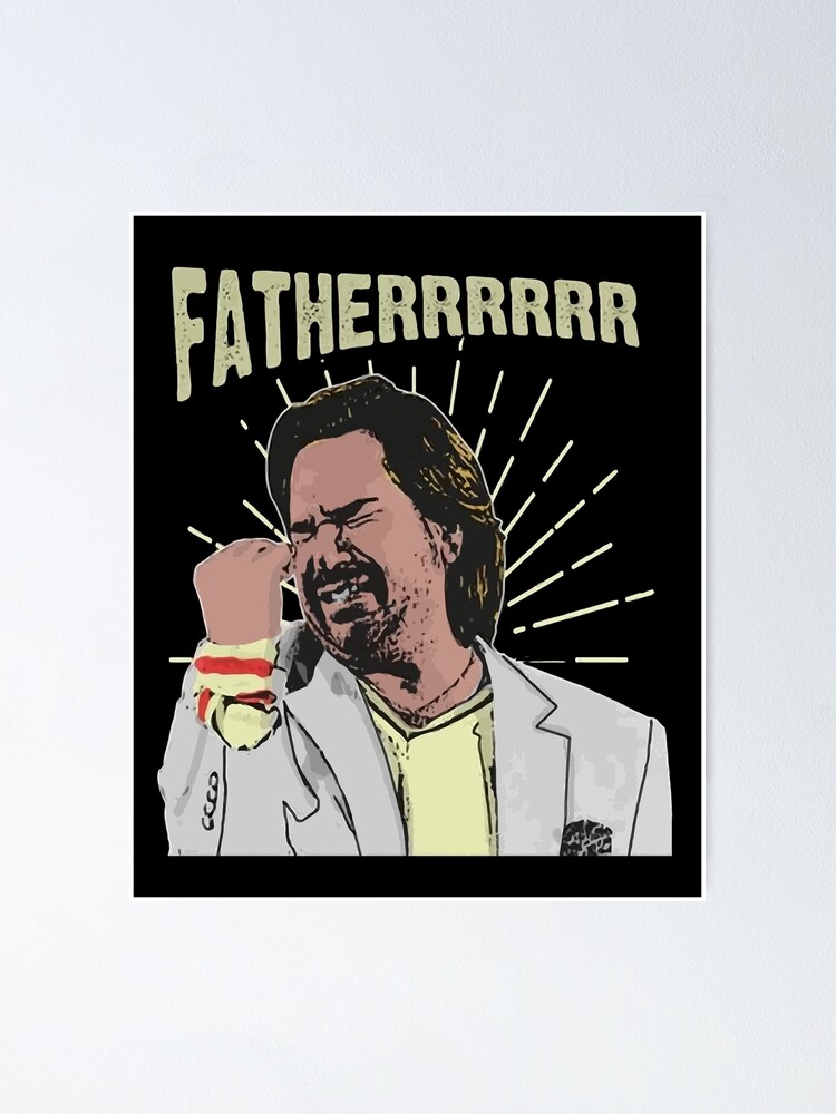 "Douglas Reynholm Father The It Crowd" Poster by CatsTees | Redbubble