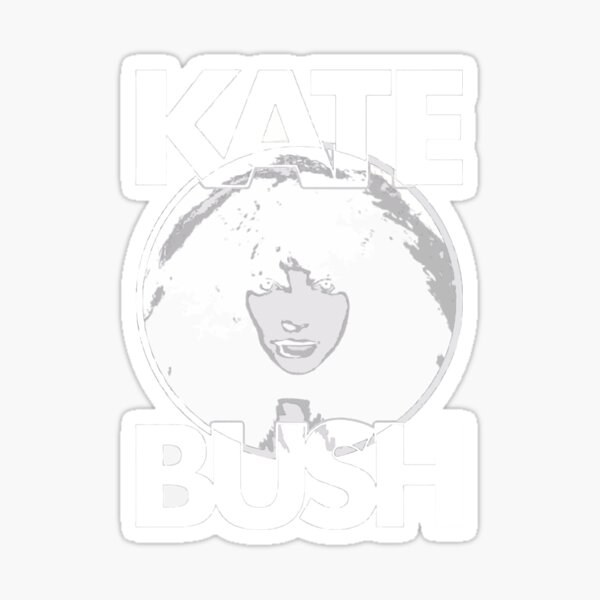 Pegatina «Inspirado por Kate Bush Face English Art Rock Cantante pop ...
