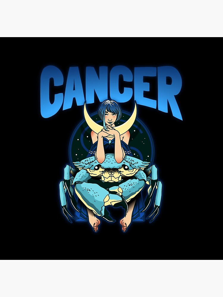 "Cancer Zodiac Sign Test Anime Character Design" Photographic Print for ...