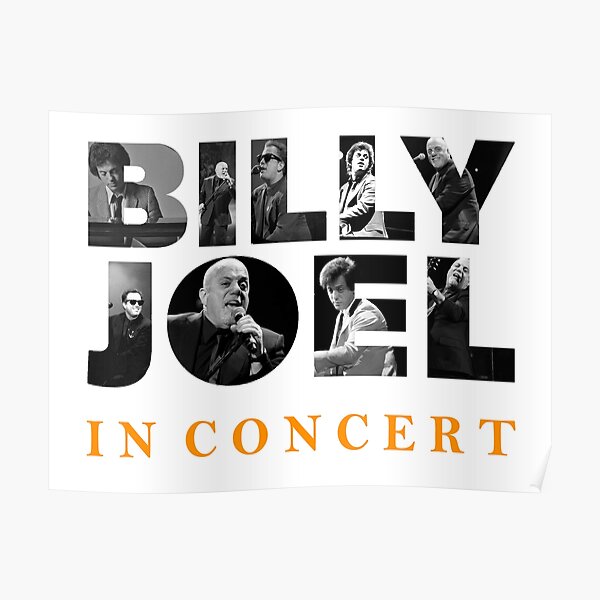Billy Joel Concert Posters | Redbubble