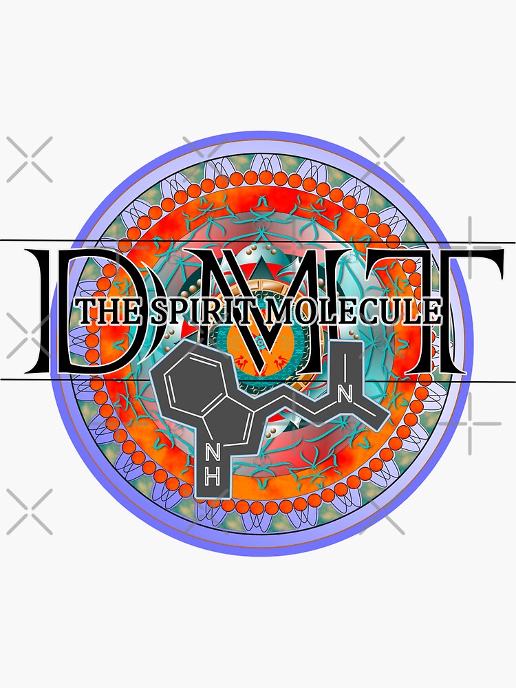 "DMT" Sticker for Sale by mapz712 | Redbubble