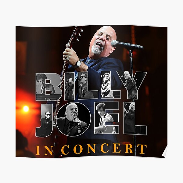 Billy Joel Concert Posters | Redbubble
