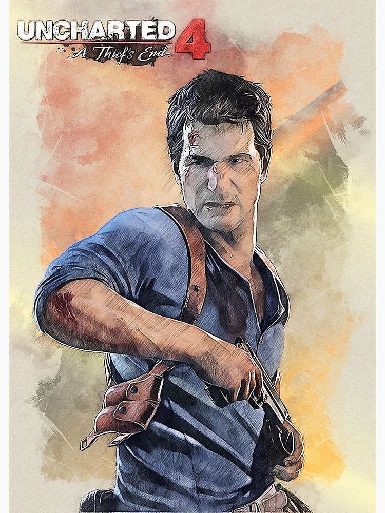 "Uncharted Nathan Drakes" Poster for Sale by SeanArtDecor | Redbubble