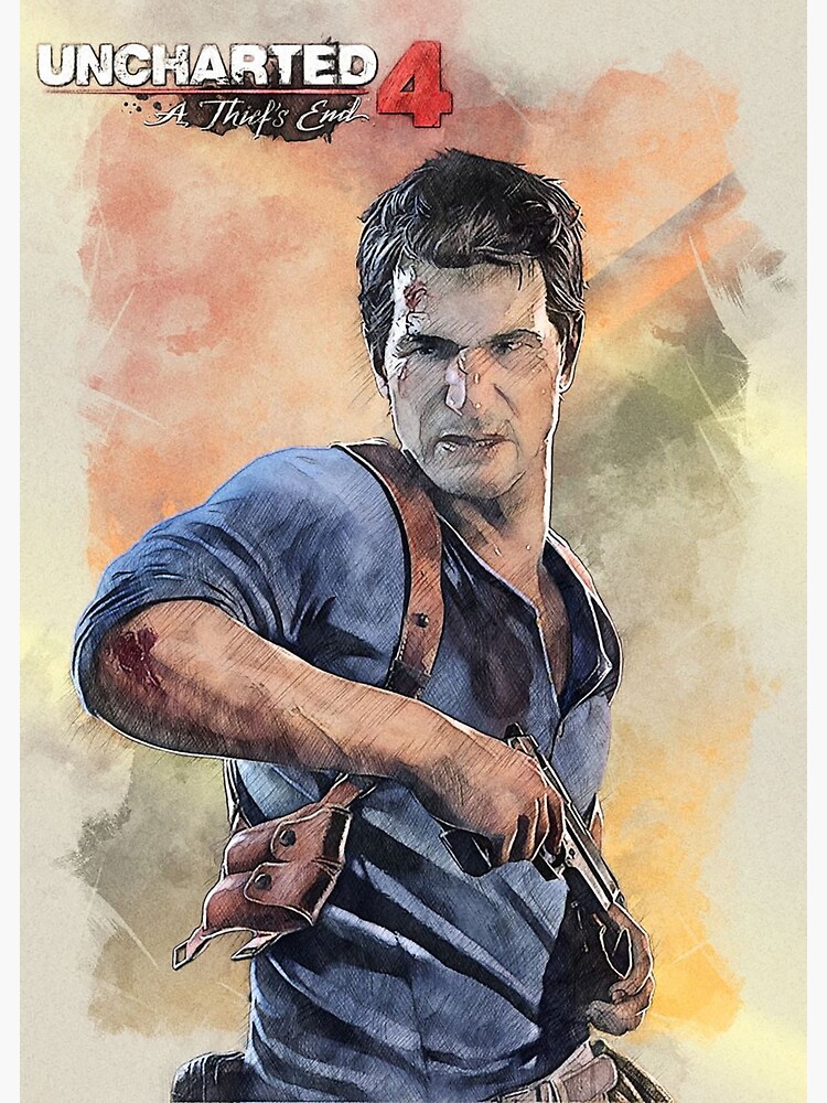 "Uncharted Nathan Drakes" Sticker for Sale by SeanArtDecor | Redbubble