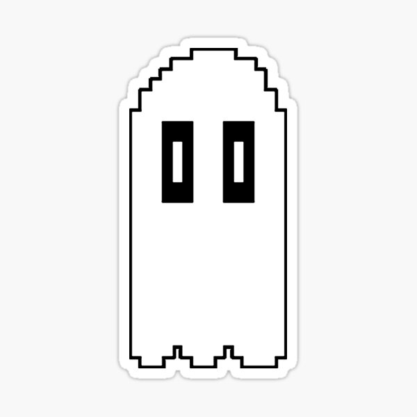 "Napstablook" Sticker for Sale by ripleykeain | Redbubble