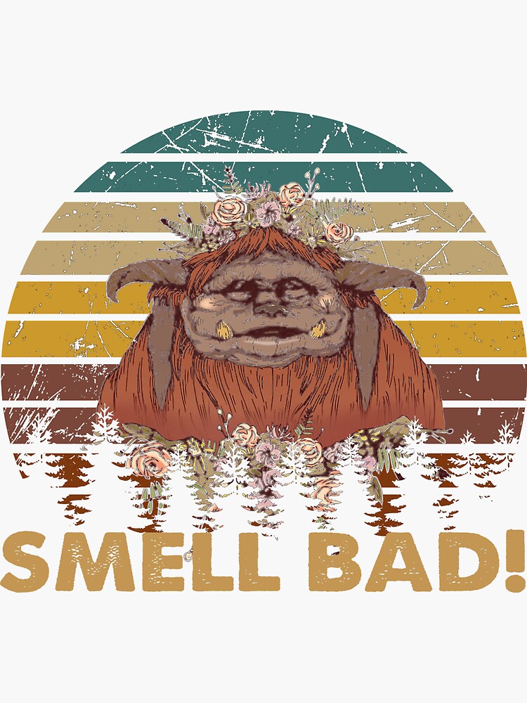 "Smell bad labyrinth bowie david we can be heroes art" Sticker for Sale ...