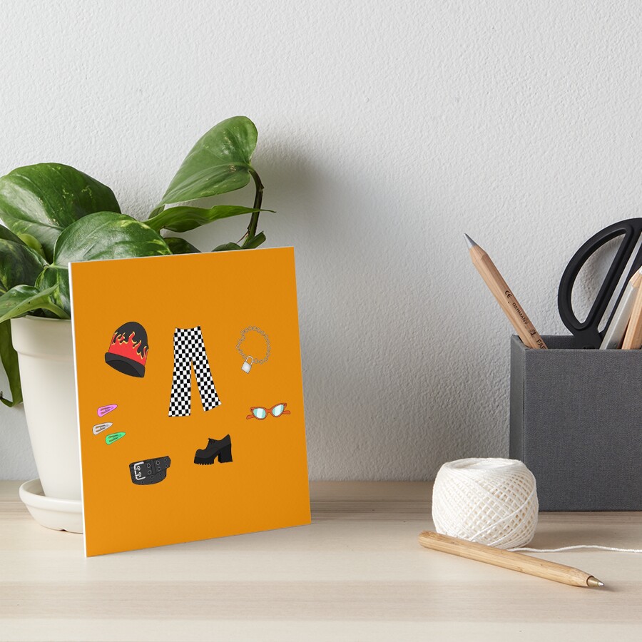 "Indie Alt Kid Starter Pack" Art Board Print for Sale by 1604techni ...