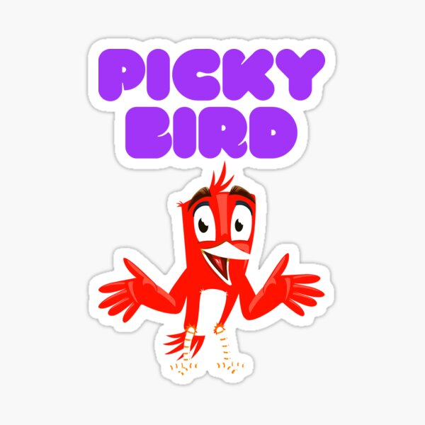 "picky bird grain" Sticker for Sale by Annk93 | Redbubble