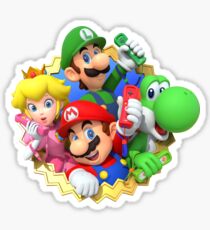 Mario Party Stickers | Redbubble
