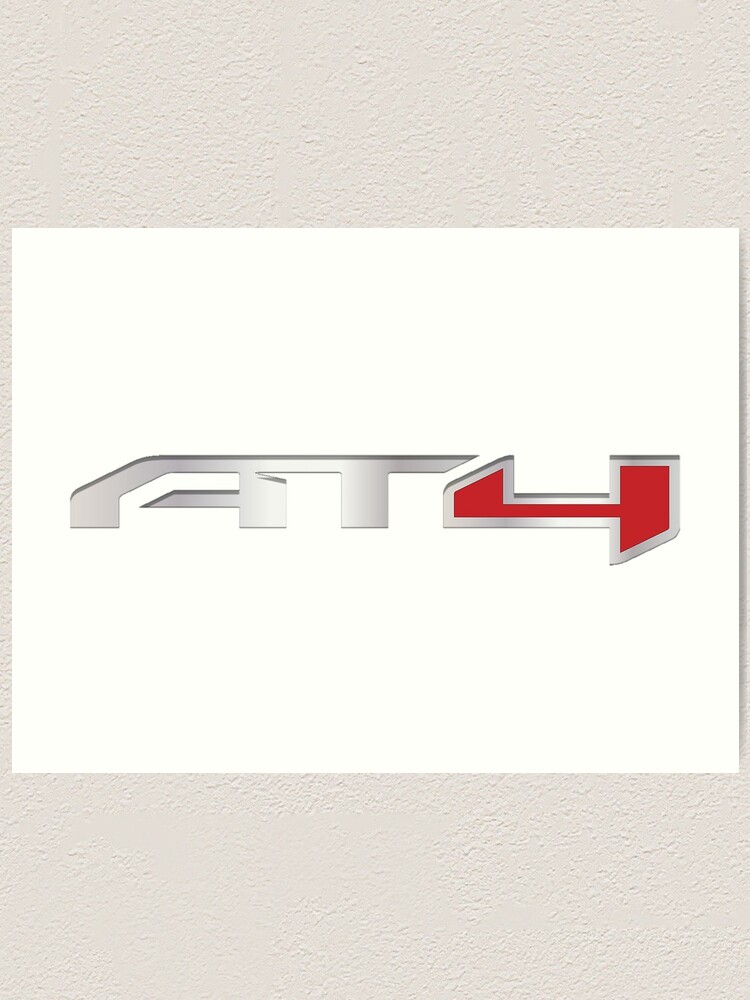 "AT4 Logo" Art Print for Sale by bdallen16 | Redbubble