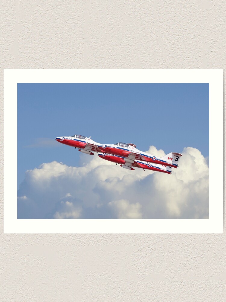 "Canadian Aerobatic Team - Snowbirds" Art Print for Sale by warbirds ...