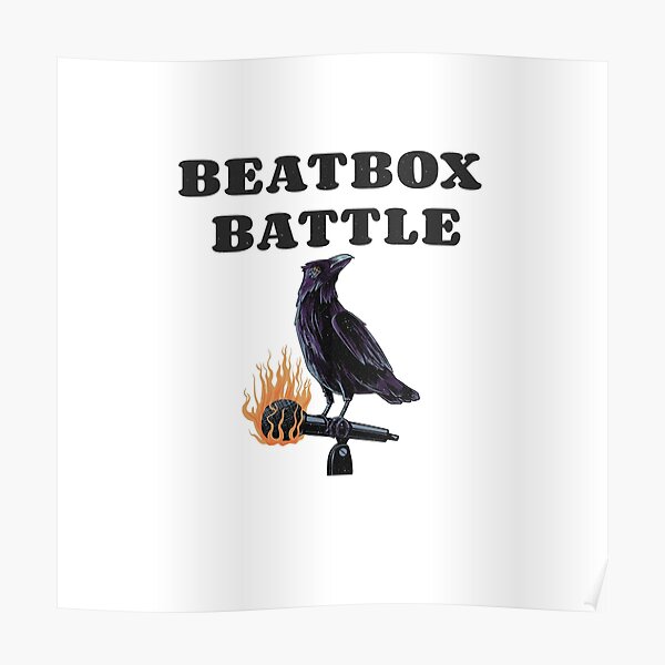 "Beatbox Battle" Poster for Sale by joabaj | Redbubble