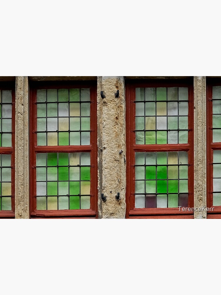 "Typical Flemish window with stone mullions" Art Print for Sale by ...