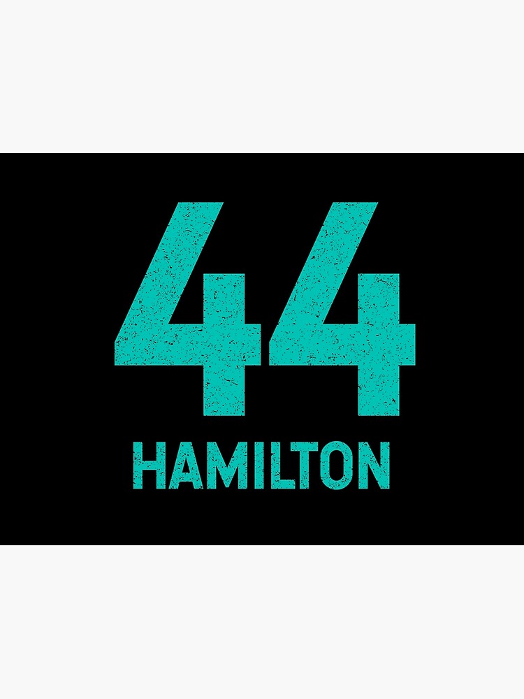 "Hamilton 44 retro style logo, with grunge texture" Poster for Sale by ...