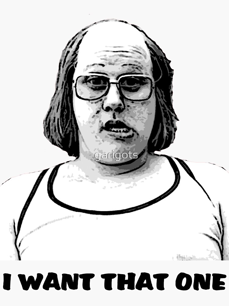 "i want that one andy" Sticker for Sale by garigots | Redbubble