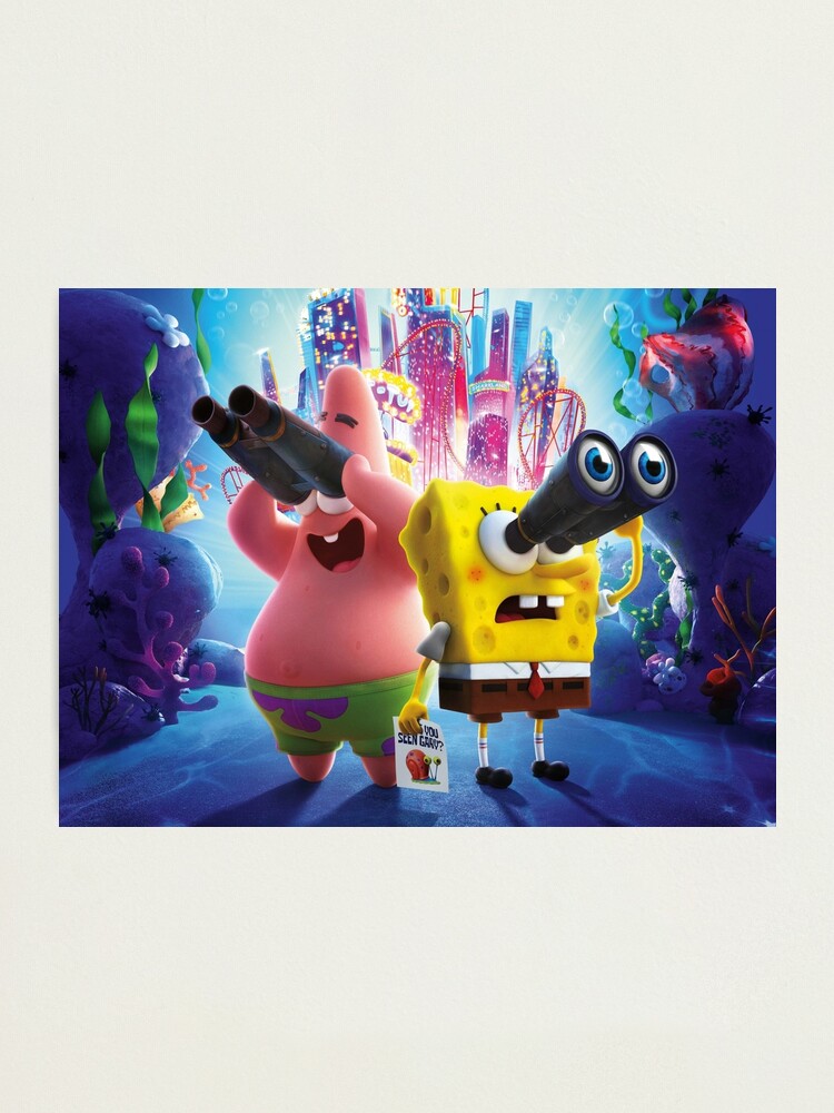 "Animated series SpongeBob SquarePants, SpongeBob and Patrick looking ...