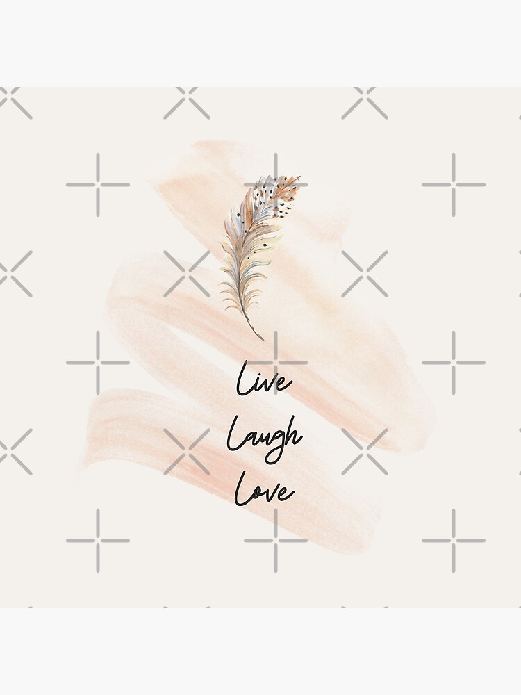 "Live Laugh Love quote - Aesthetic" Poster by girlytrends | Redbubble