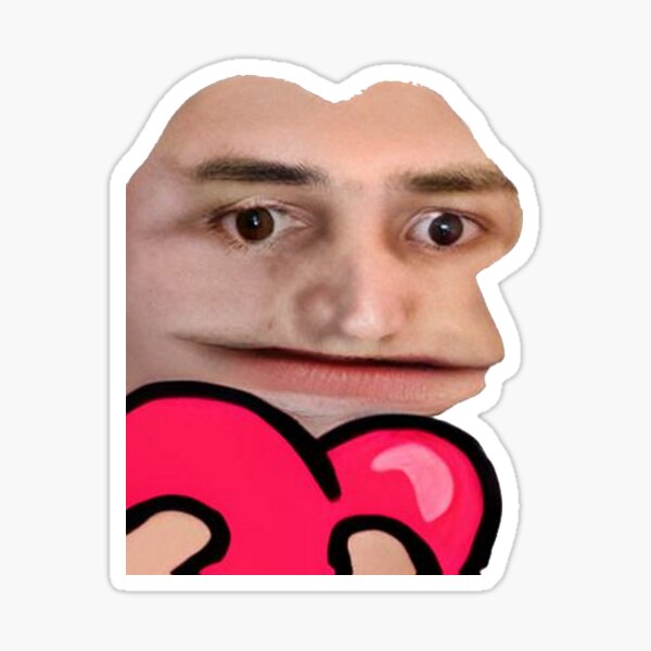 "xqcL EMOTE " Sticker for Sale by GamerClothing14 | Redbubble