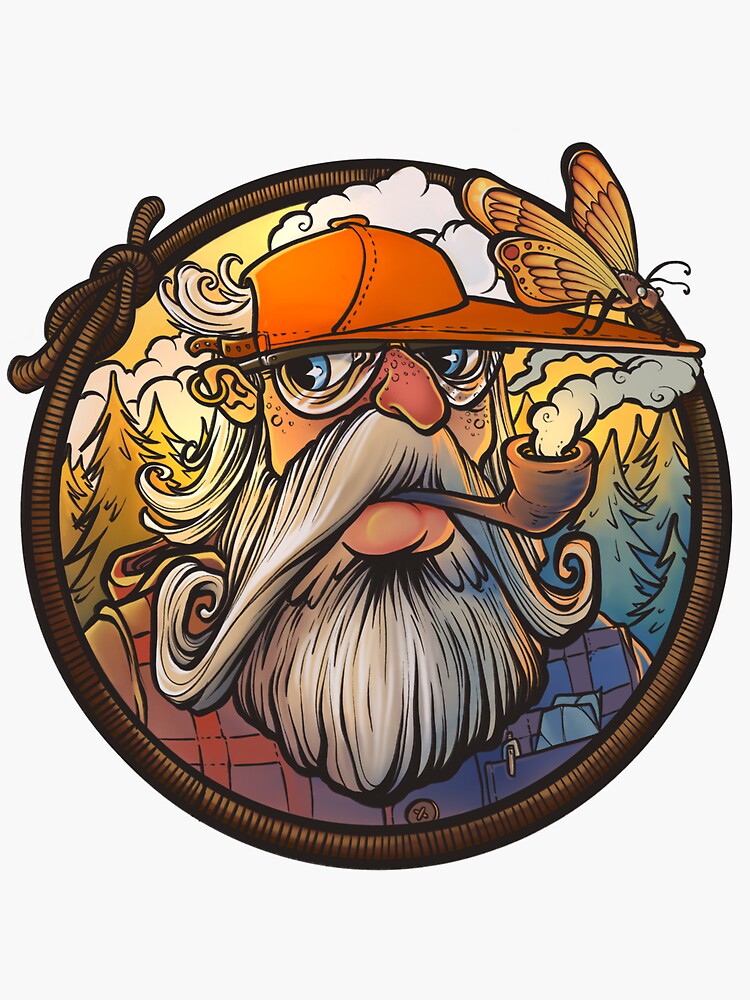 "Hinterland" Sticker for Sale by Graffitidesign | Redbubble