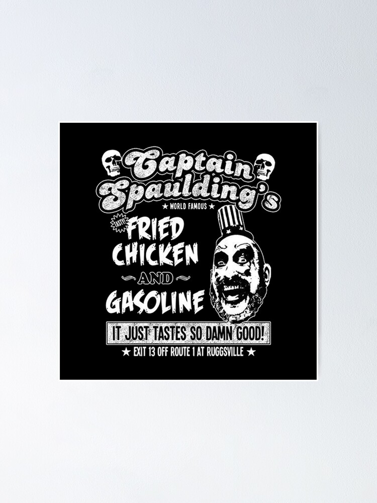 "best cover captain spaulding logo" Poster by bpurcell75 | Redbubble