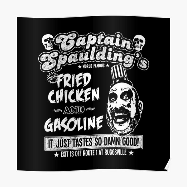 "best cover captain spaulding logo" Poster by bpurcell75 | Redbubble