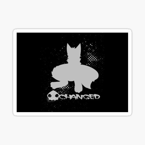 "Changed" Sticker for Sale by Foxes-den | Redbubble