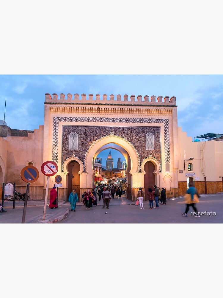"The Blue Gate Fes, Morocco" Poster for Sale by reisefoto | Redbubble