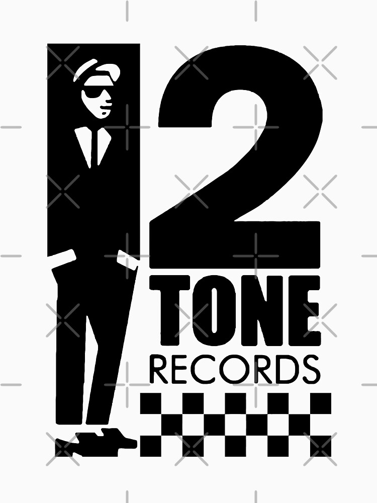 "2 Tone Records T Black and White" Essential T-Shirt for Sale by ...