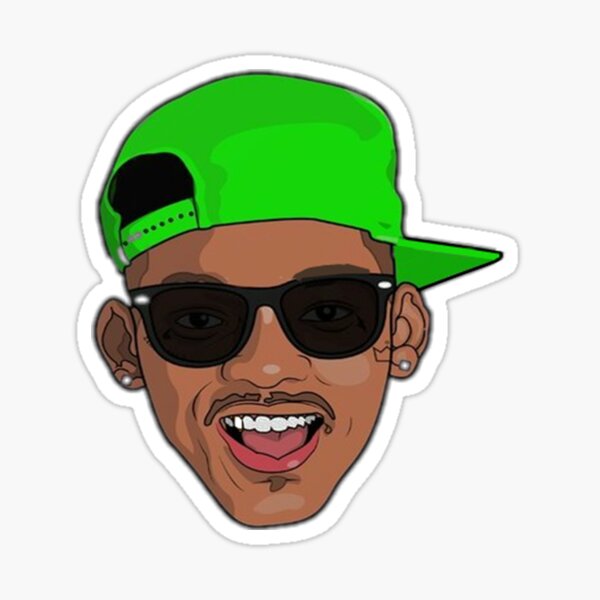 "Fresh Prince Reunion of Bel-air" Sticker for Sale by MissyArt | Redbubble