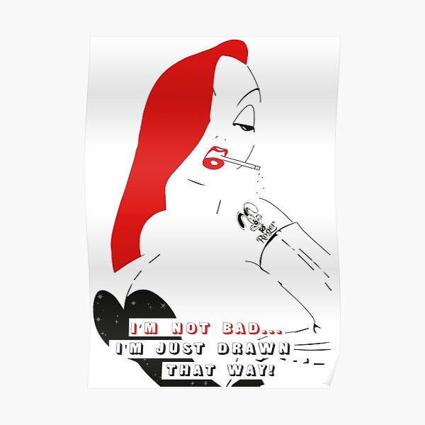 Jessica Rabbit Posters | Redbubble