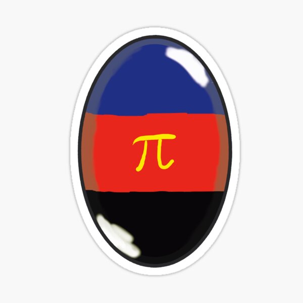 "Shiny Polyamorous Flag Rock" Sticker for Sale by KingdomFantasy ...