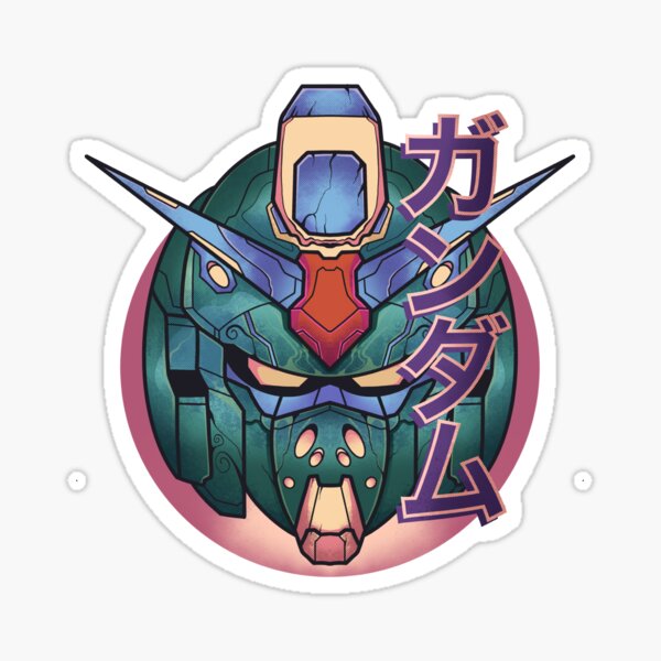 "Mecha Head II" Sticker by hirolabs06 | Redbubble