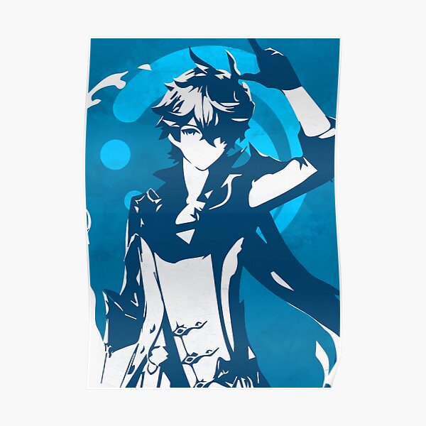 "Genshin Impact Childe" Poster for Sale by RowdyGerbil | Redbubble