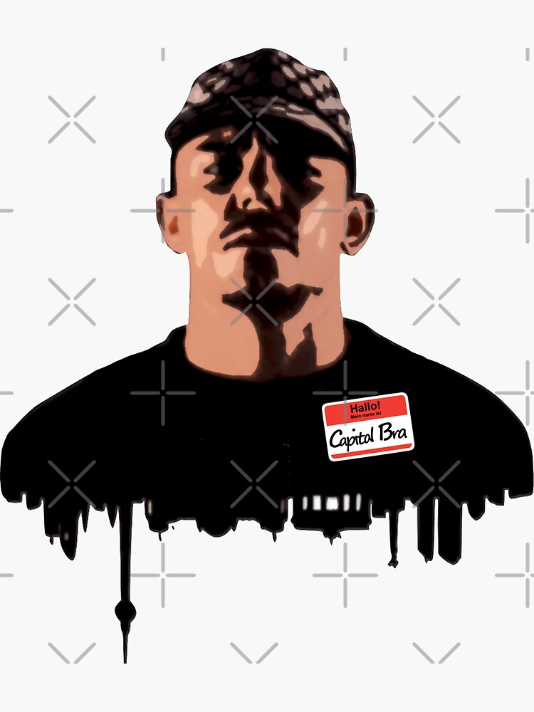"Capital Bra" Sticker von L-A-U-R-E-N-S | Redbubble