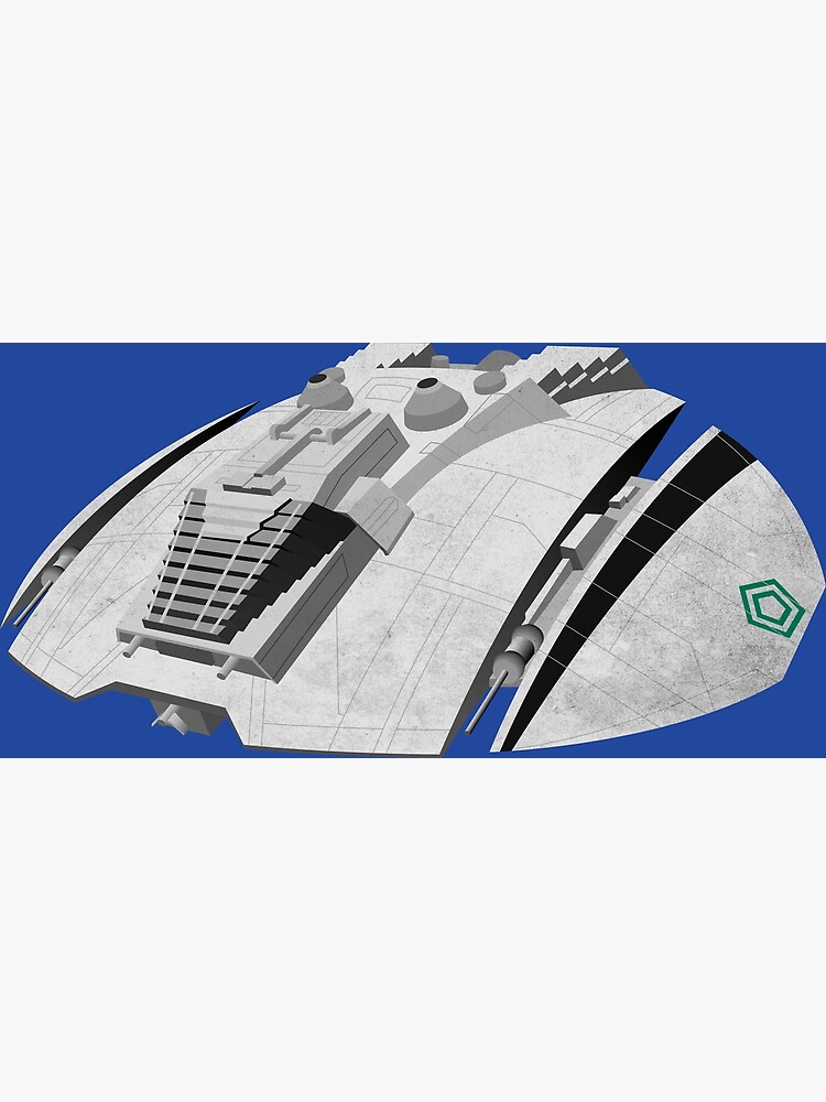 Battlestar Galactica TOS Raider Premium Matte Vertical Poster Designed ...