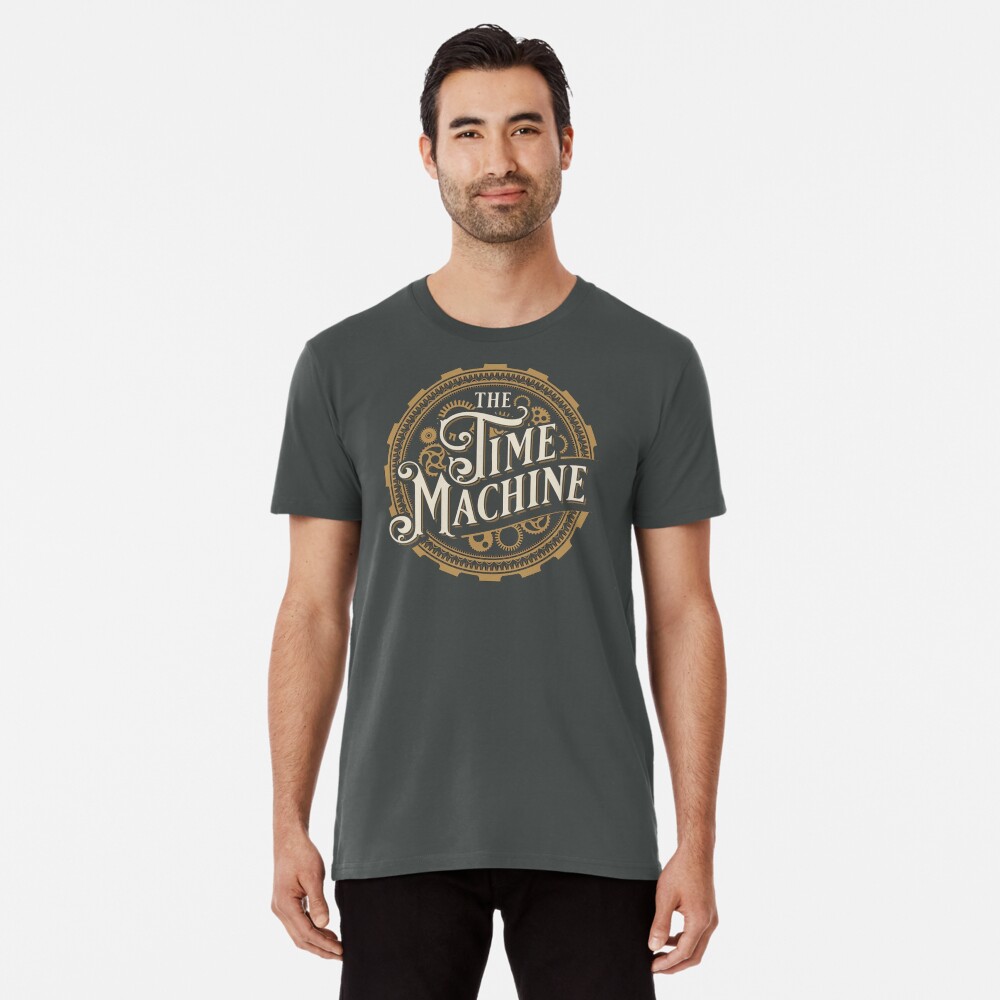 "The-Time-Machine" Sticker for Sale by Yassine Janane | Redbubble