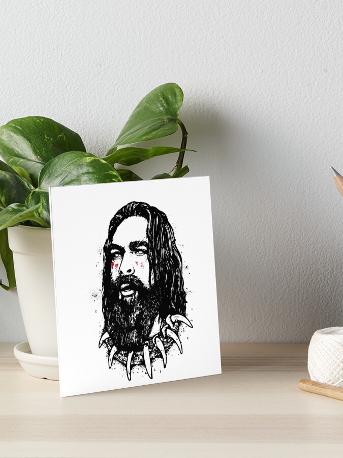 "Jason Momoah - See - Baba Voss" Art Board Print for Sale by ...