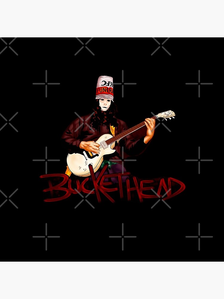 "Buckethead" Poster by Coryanderson | Redbubble