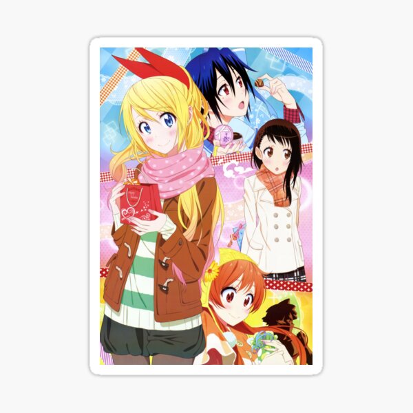 "Nisekoi Valentine's Day" Sticker for Sale by sim2kid | Redbubble