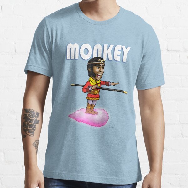 "Monkey Magic 5" T-shirt for Sale by wishgun | Redbubble | monkey t ...