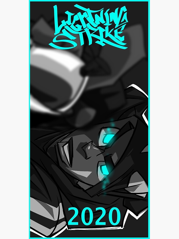 "Lightning Strike 2020Vision" Poster for Sale by lscomic39 | Redbubble