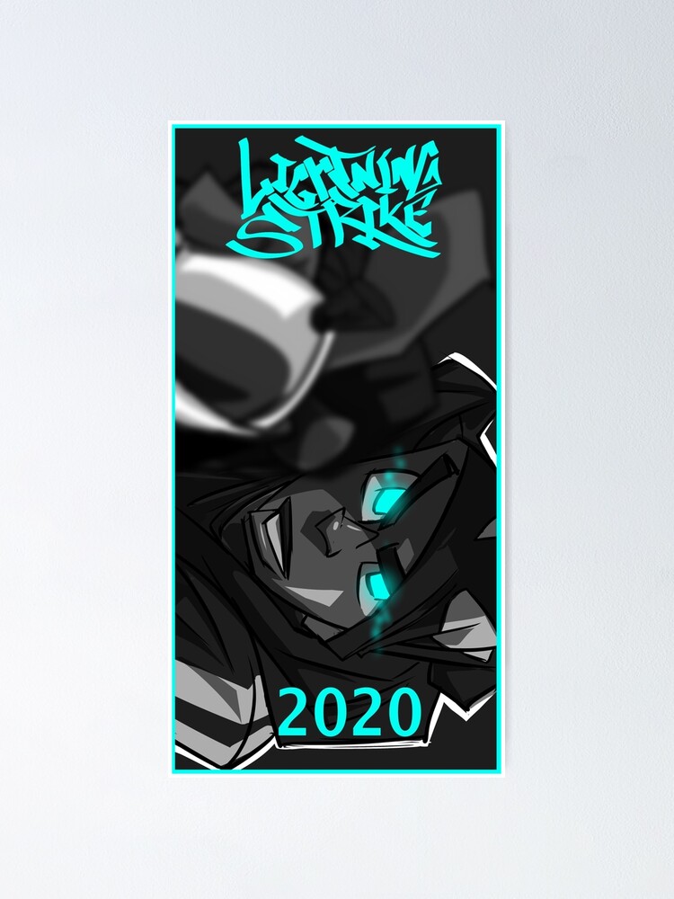 "Lightning Strike 2020Vision" Poster for Sale by lscomic39 | Redbubble