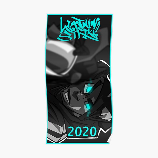 "Lightning Strike 2020Vision" Poster for Sale by lscomic39 | Redbubble