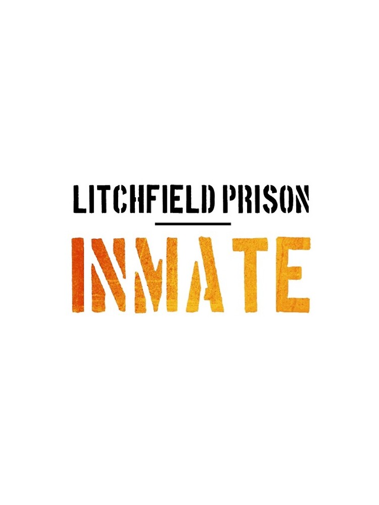 "Litchfield Prison- INMATE- Orange is the new Black." iPhone Case for ...