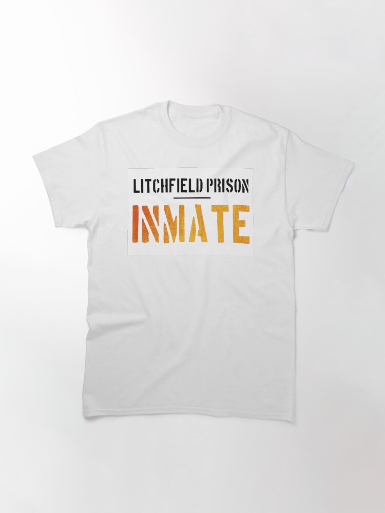 "Litchfield Prison- INMATE- Orange is the new Black." T-shirt for Sale ...
