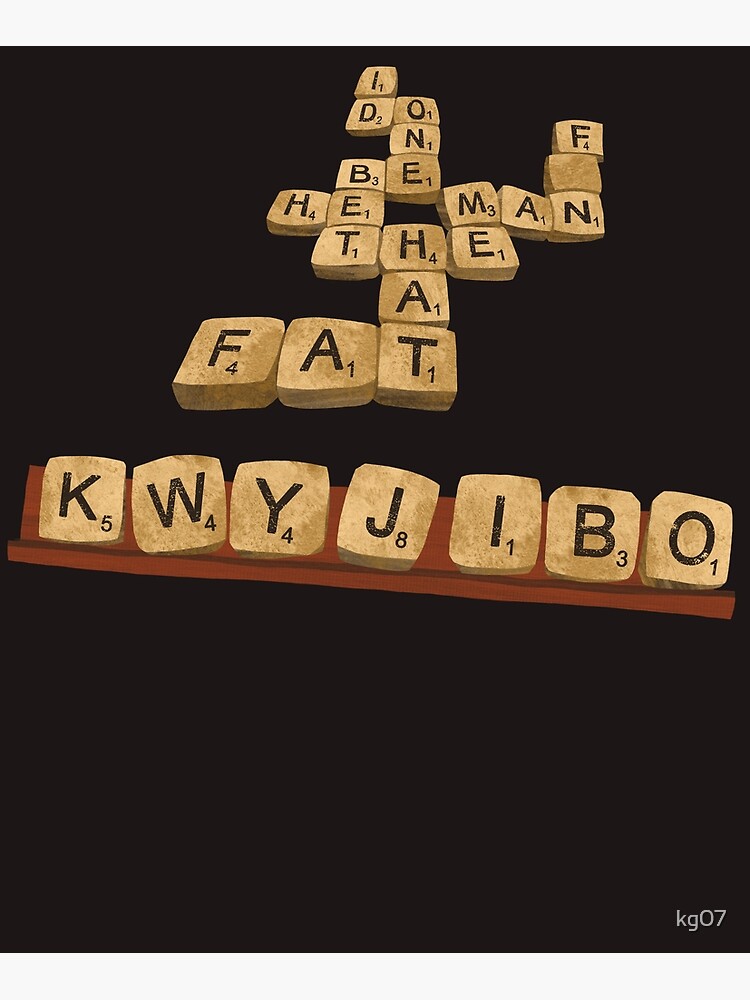 "KWIJIBO" Poster for Sale by kg07 | Redbubble