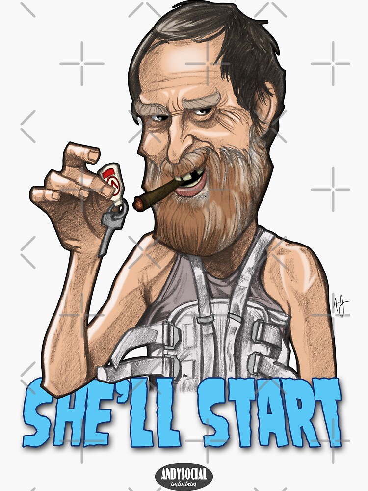 "George LeBay" Sticker for Sale by andysocial | Redbubble